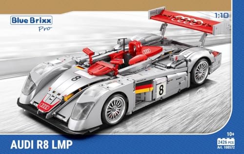 BlueBrixx Pro 108572 – Audi R8 LMP - Klemmbaustein.com