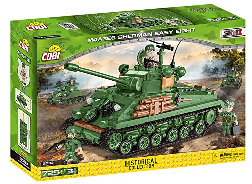 COBI 2533 M4A3E8 Sherman Easy Eight - Klemmbaustein.com