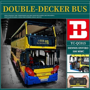 HAPPY BUILD QC015 Bus ferngesteuert - Klemmbaustein.com