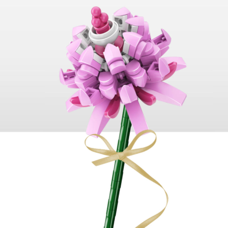 Sembo Klee rosa 601234B - Klemmbaustein.com