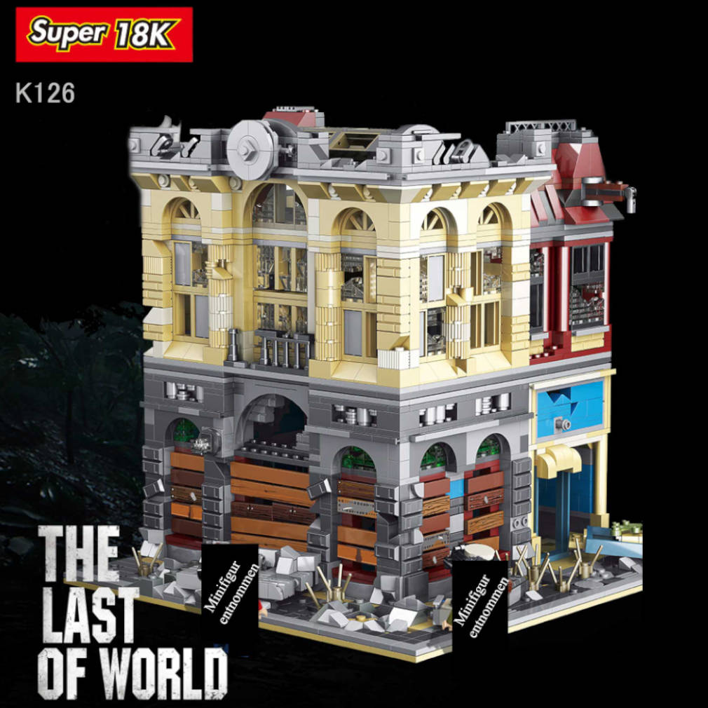 Super 18K The Last of World Bank Hauptquartier K126 - Klemmbaustein.com