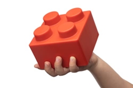 Zebrix XXL Klemmbausteine I Große Bausteine in Rot, Grün, Blau und Gelb ...